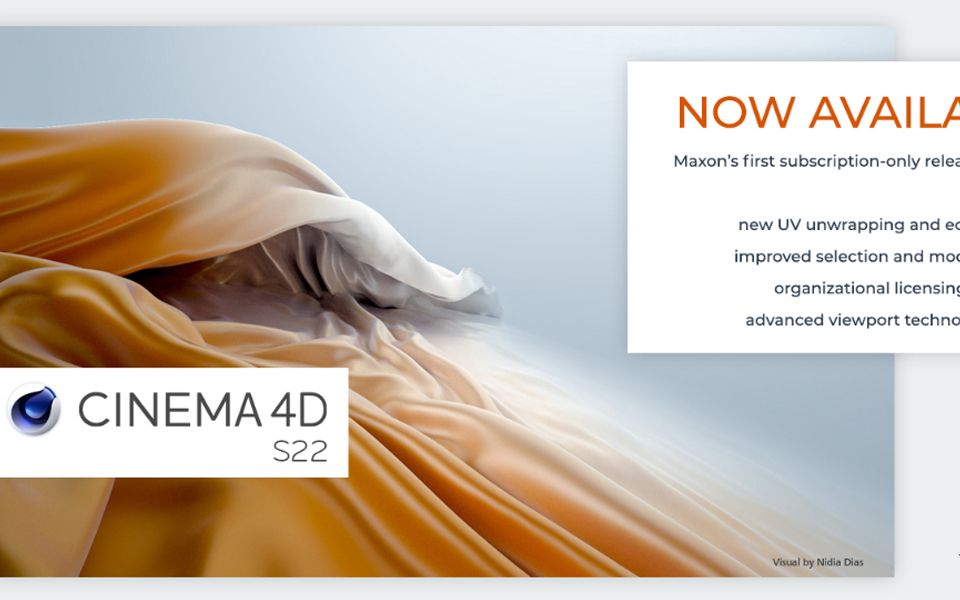 Cinema 4D S22 最新版C4D官方介绍视频【野生中文字幕】