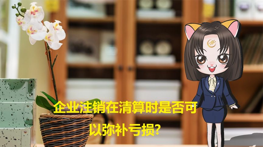 工商知识分享:企业注销在清算时是否可以弥补亏损?