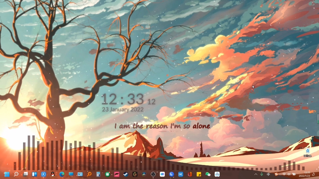 简单给win11设个桌面
