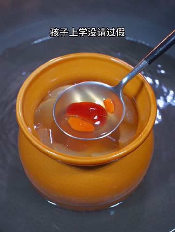 每天给孩子蒸梨吃,真的不一样~