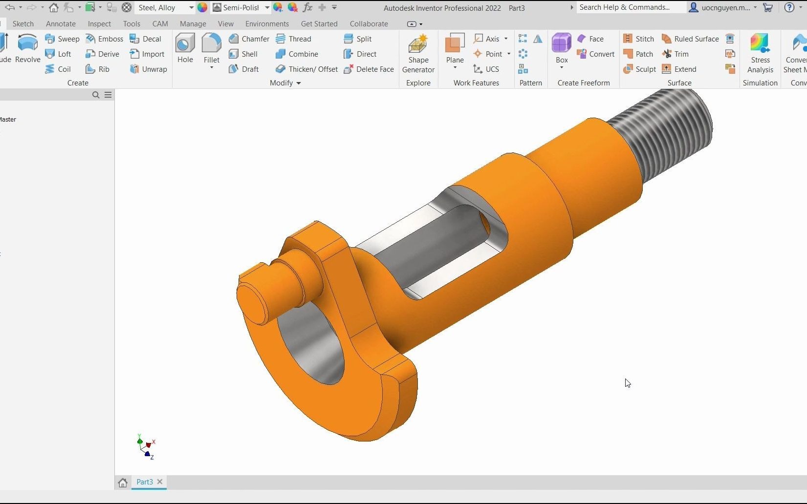 【教程】inventor2022实例教程-曲轴