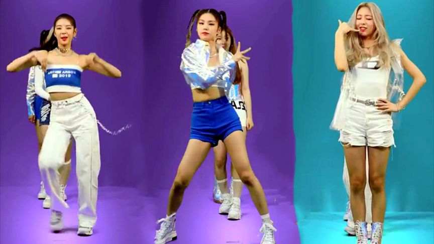 ITZY最新随机舞蹈接力,多舞曲自由切换!展现现场应变能力