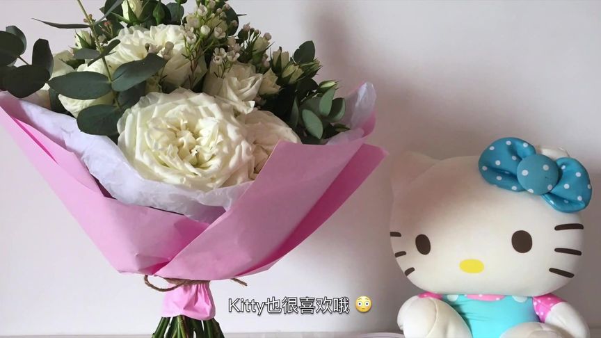 生活中,简单包扎一束自然小清新花束