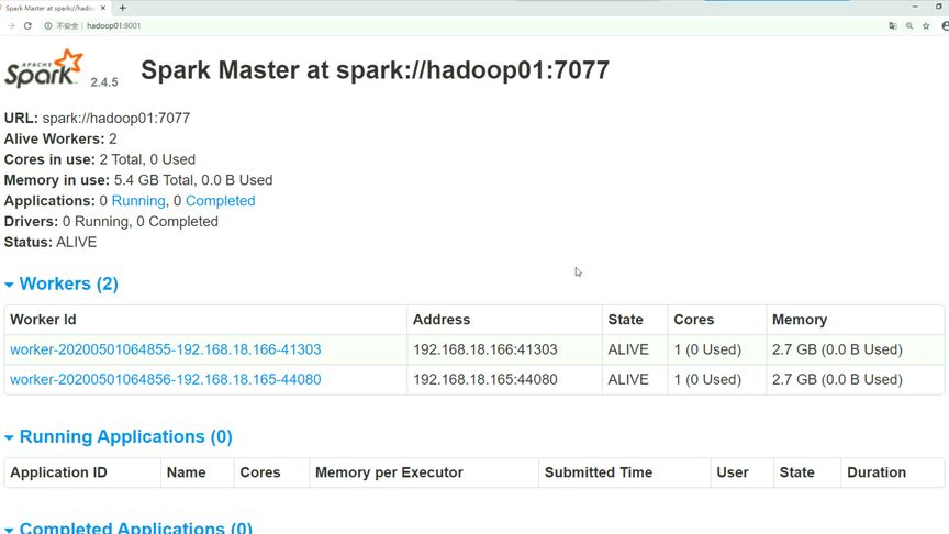 Spark集群安装部署