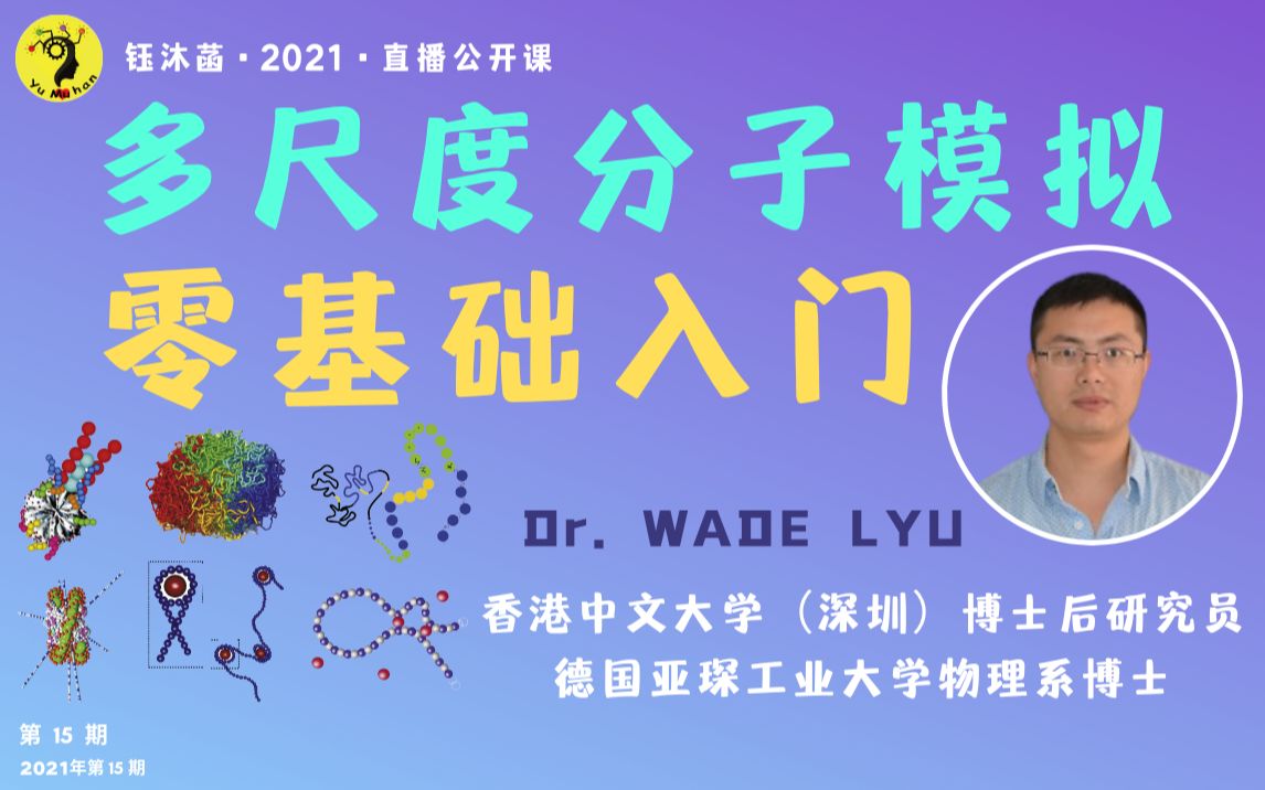 零基础入门之:多尺度分子模拟的前世今生和来世 - 吕闻凭博士 | 钰沐菡 ...
