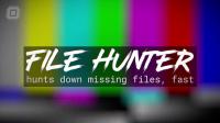 AE脚本-丢失文件快速查找Aescripts FileHunter v1.0 + 使用教程