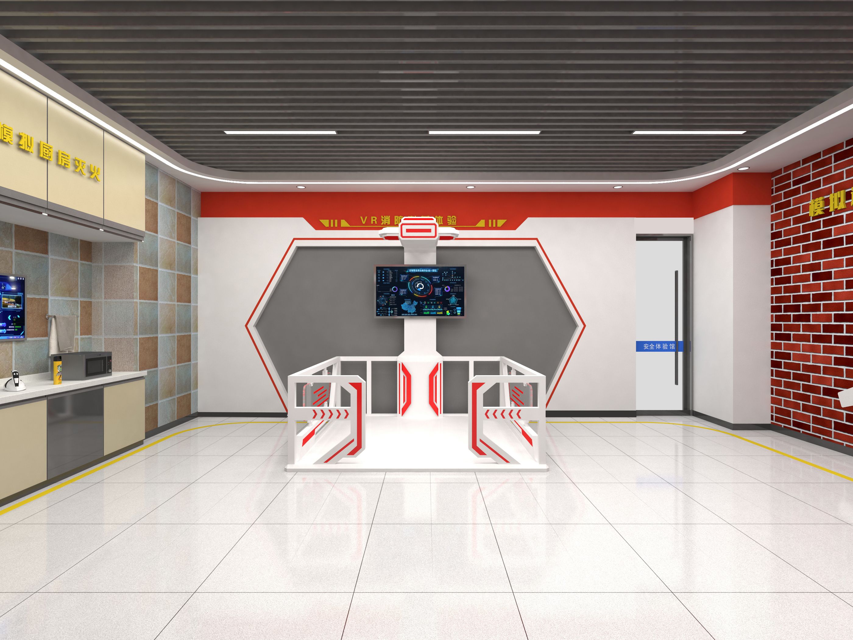 消防安全教育体验馆工地工厂安全教育培训馆