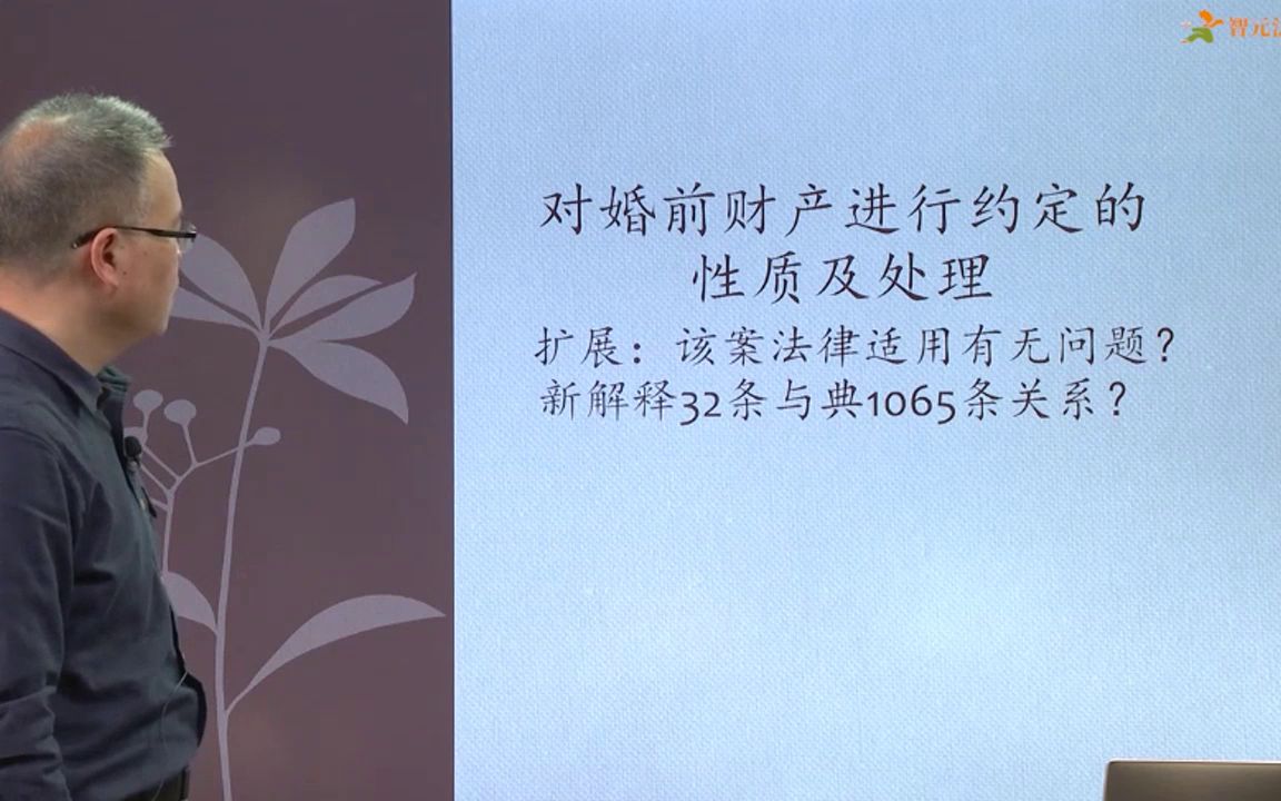 案例深解婚姻法实务07、第七讲 对婚前财产进行约定的性质与处理