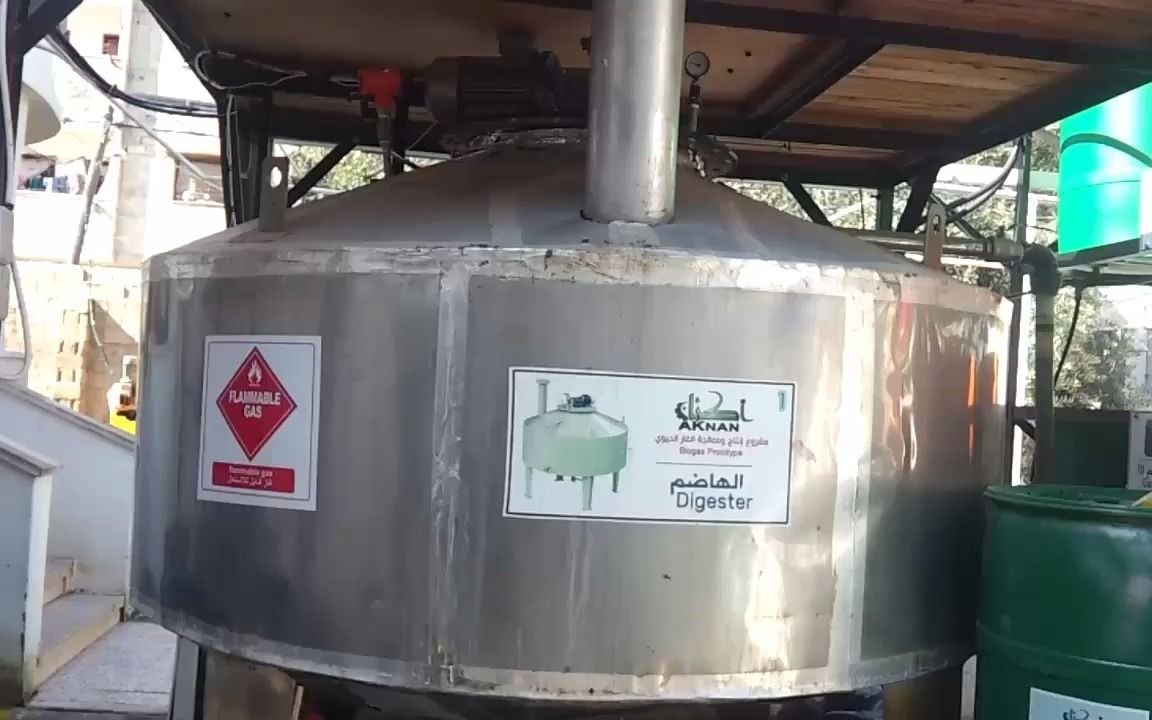 SCADA Labview + Delata PLC - biogas