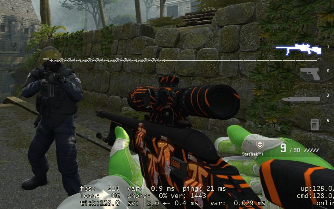 通过CFG实现鸟狙名称标签准星一键切换