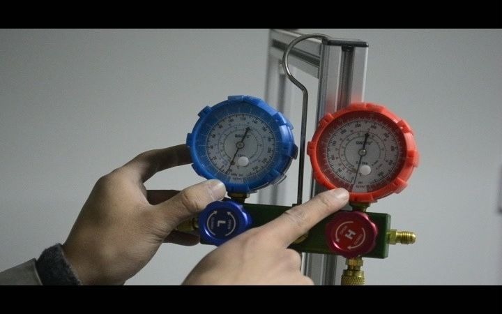 颐尔福驻车空调抽真空冲冷媒视频教程