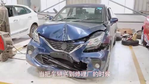 揭秘二手车维修内幕!碰撞车如何起死回生?修理厂实拍全过程