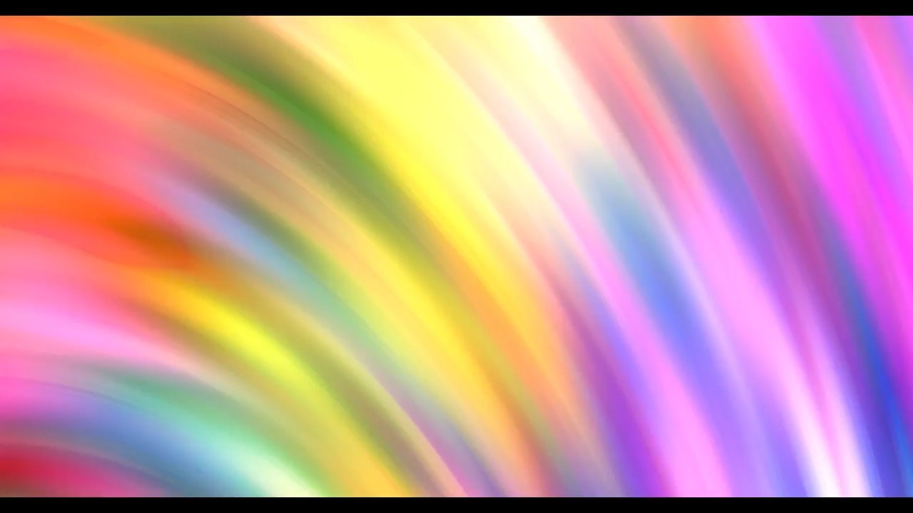 m2445 可爱卡通霓虹渐变穿梭动态动画循环舞台屏幕VJ视频LED背景...