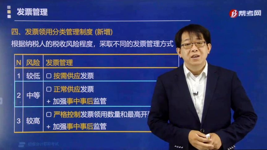 郑晓博老师带你简单了解发票领用的分类管理制度包括哪些内容?