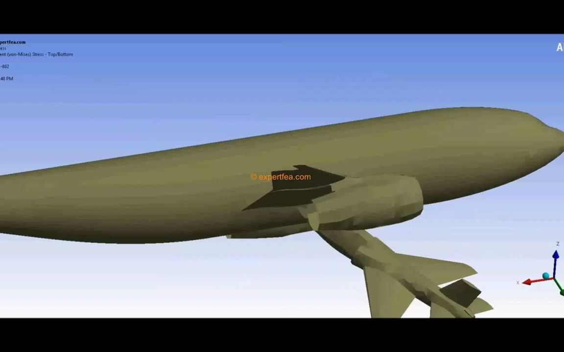 ANSYS WB 固体和壳面碰撞的试验模拟【同名公众号“CFD之音”】