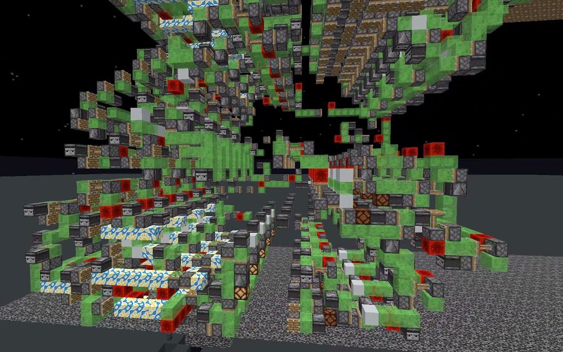 【MC】4宽可堆叠的类采矿机破基岩飞行器【The Crafting Federation】