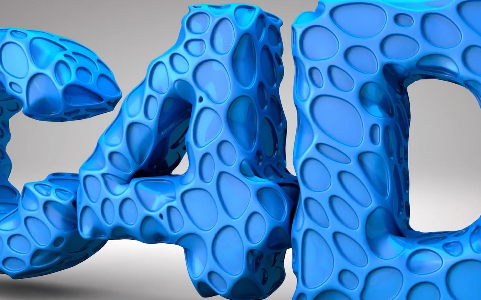 Cinema 4D C4D教程 用C4D制作异形图案效果文字特效视频教程讲解
