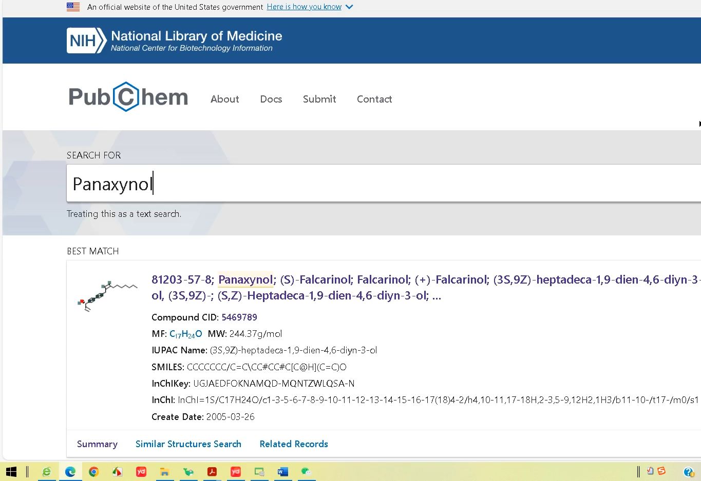 Pubchem和TCSMP预测有效成分的SMILES号-网络药理学