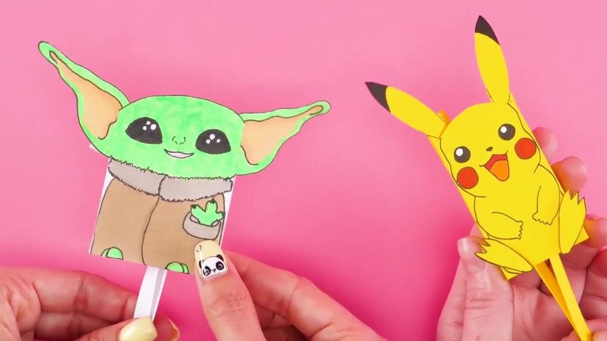 动手制作可爱的皮卡丘—幼儿园手工绘画课程儿童启蒙色彩认知教育