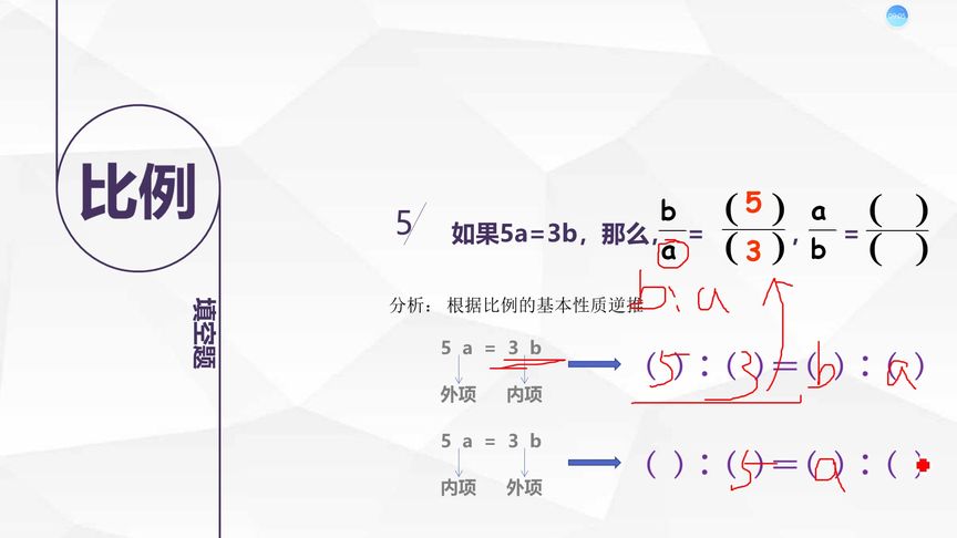 有关比例练习题讲解