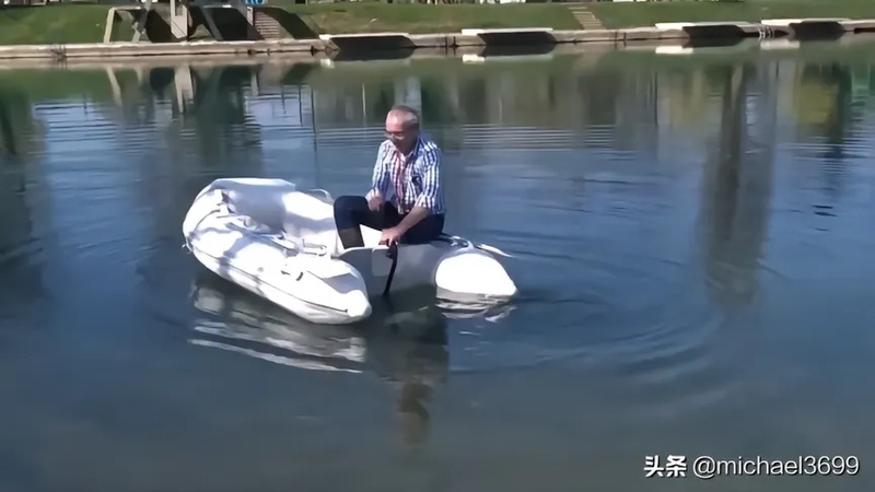 手摇马达船用推进器汽油马达备用