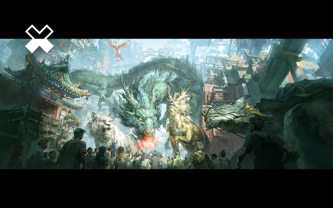 【PS板绘】第三届GGAC大赛特等奖《山海有灵》