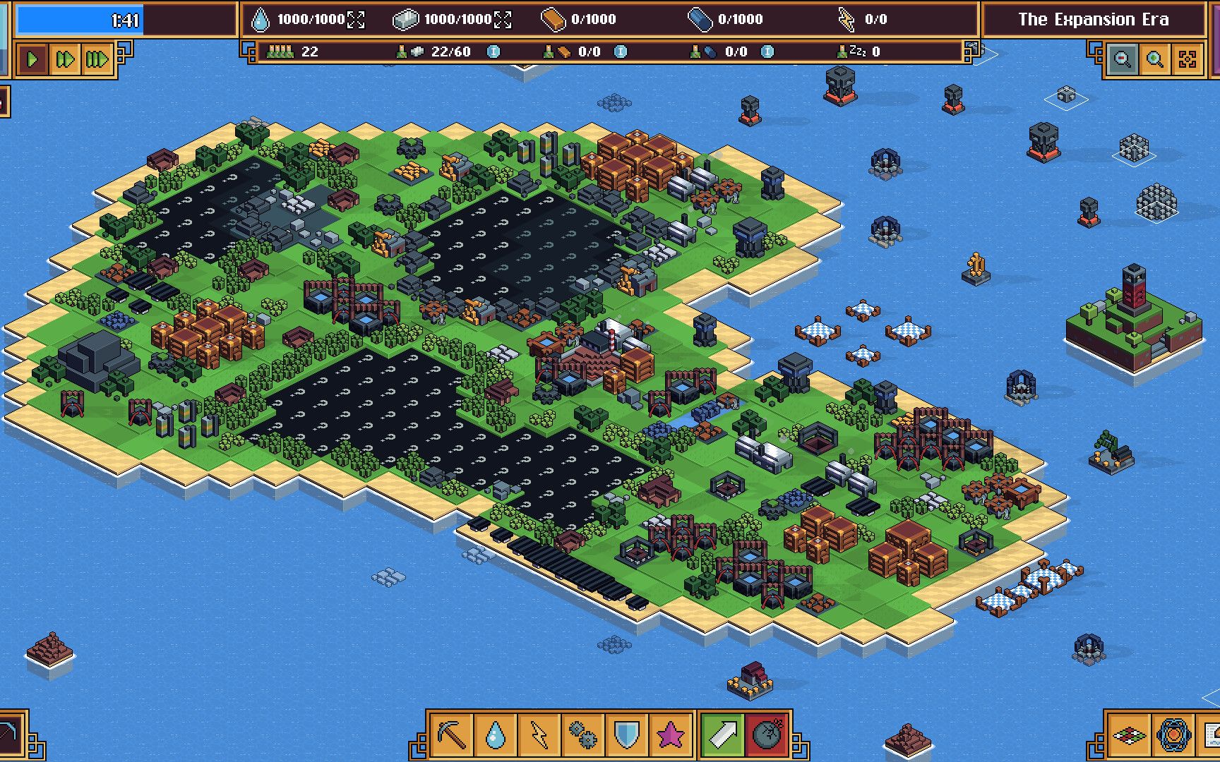 建造,收集,逃生!非传统城市建造游戏《Flooded》上架Steam