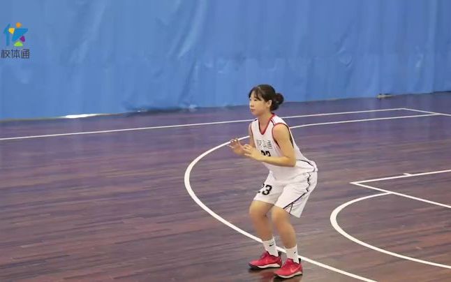 体育中考篮球05——原地双手胸前投篮