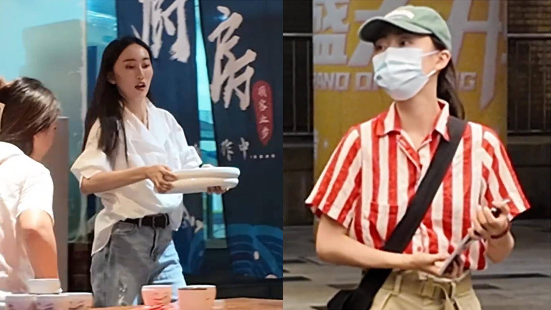 29岁女演员在餐厅当服务员,曾毕业于英国一大学