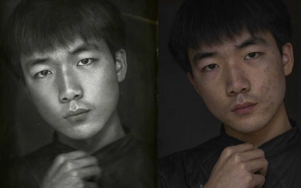 【湿版摄影】我给自己制作了一张湿版照片-人像精修全过程