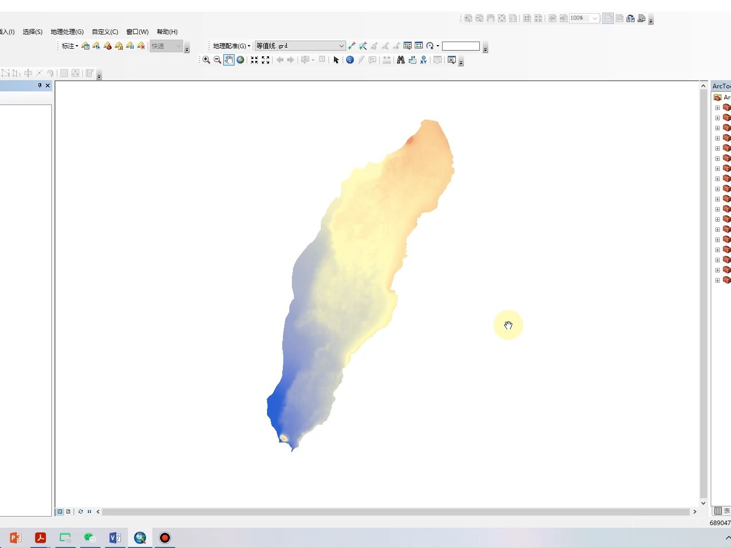接上个视频的等值线图绘制