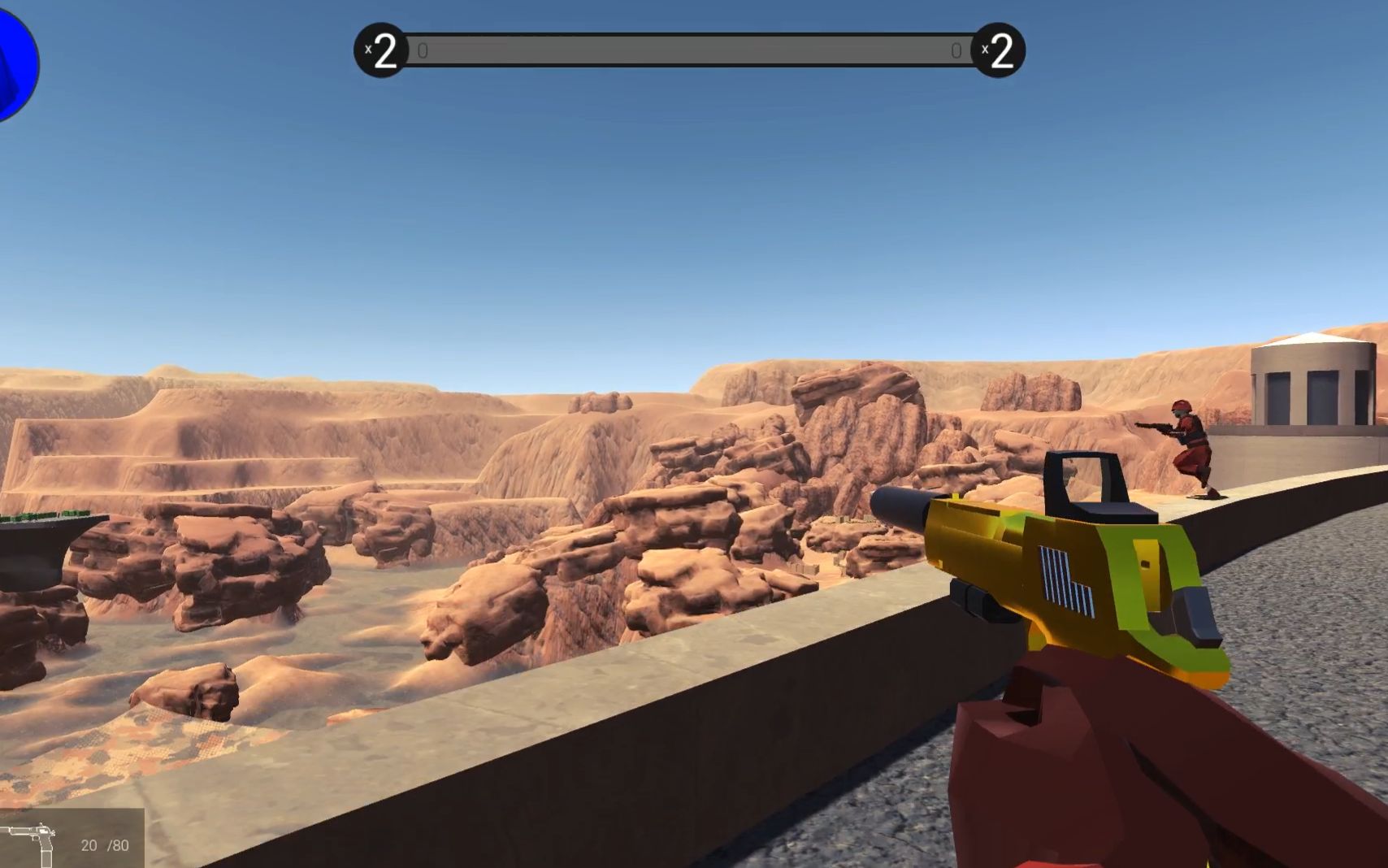 战地模拟器:获得一把新武器,还是全身黄金打造啊