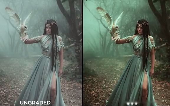45组魔幻风格LUTs调色预设