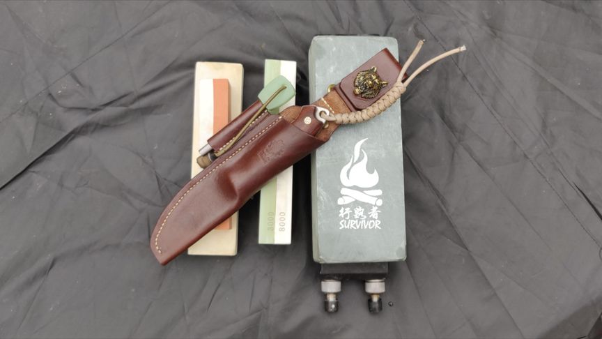 磨刀石与户外刀具的研磨 by ߔ�行路者户外ߔ