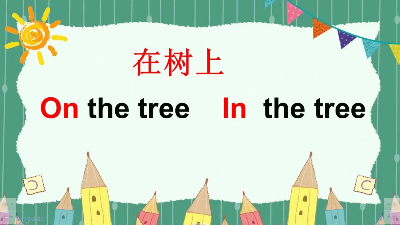 傻傻分不清楚?in th tree和on th tree这样来区分,简单又好记