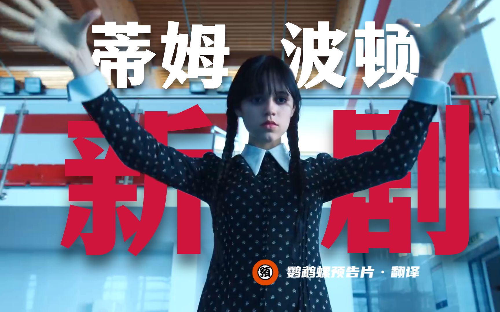 【中字/奇幻】蒂姆·波顿新作'亚当斯一家'衍生剧《星期三》预告