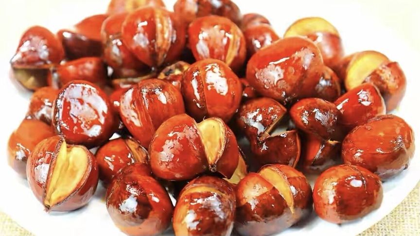 煮板栗,很多人第一步就错了,学会这个小窍门,板栗香甜又好剥