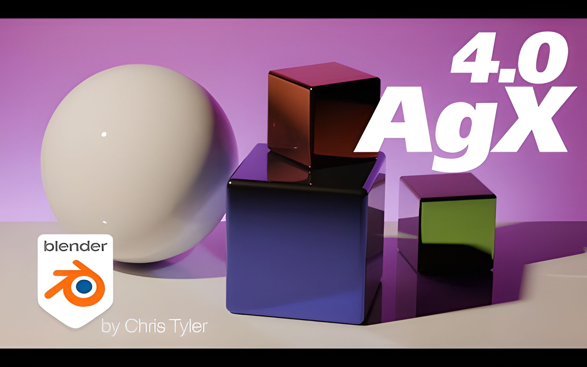 【中字】Blender 渲染教程:Blender 4.0 中的 AgX。它来了,你准备好了...