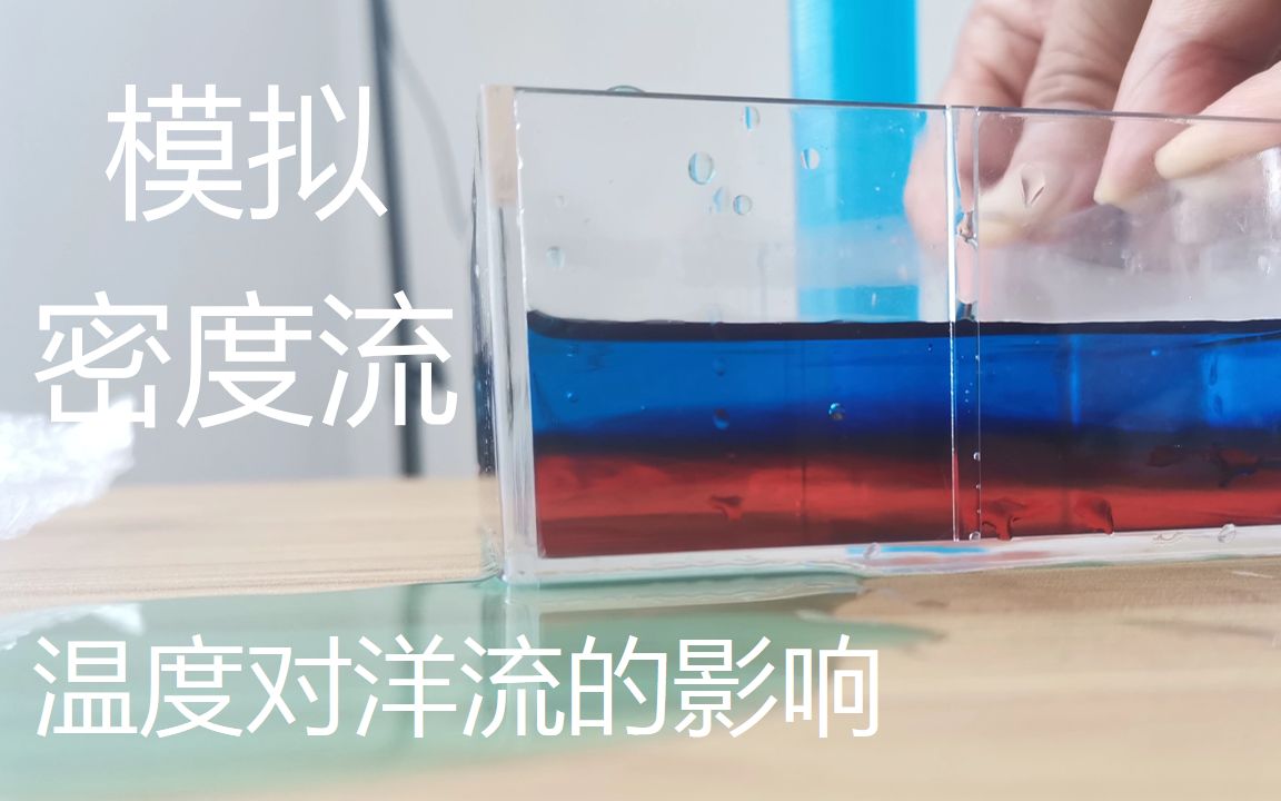 模拟密度流:温度对洋流的影响