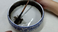 怎样洗毛笔?学会这个小技巧,让毛笔跟“开叉”说“再见”!
