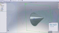 SolidWorks 圆锥体立体三角形绘画
