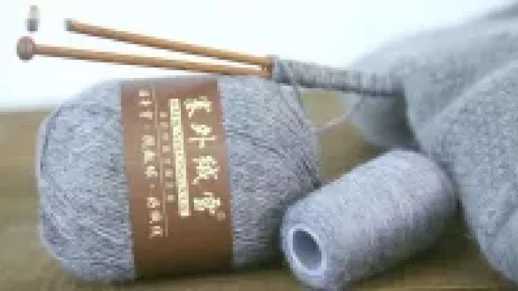 羊绒线手编织围巾毛衣手织