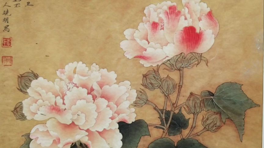 国画中白描——钉头鼠尾描的画法(四种线条的起笔和收笔)