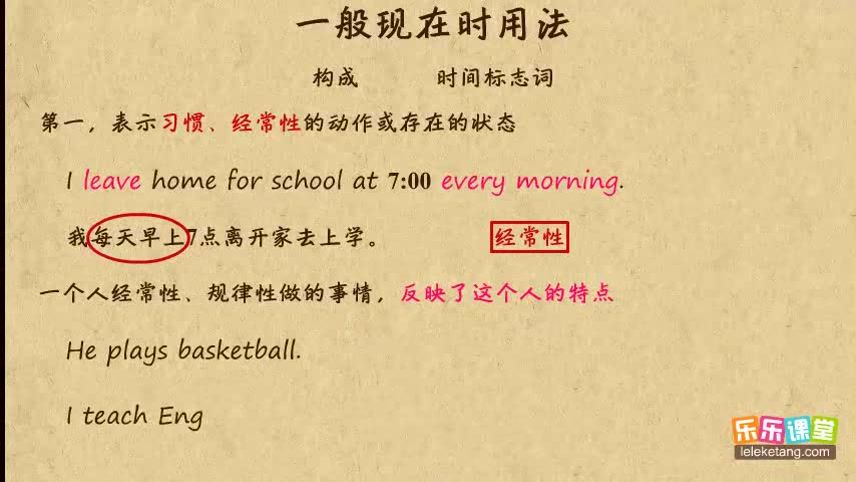 中考英语专题—时态和语态:02一般现在时的用法