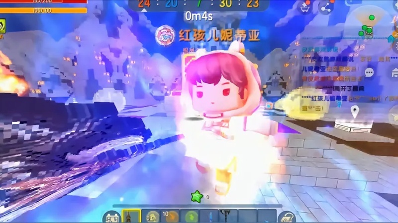 迷你世界:皮皮然又把10星武器!一刀200血