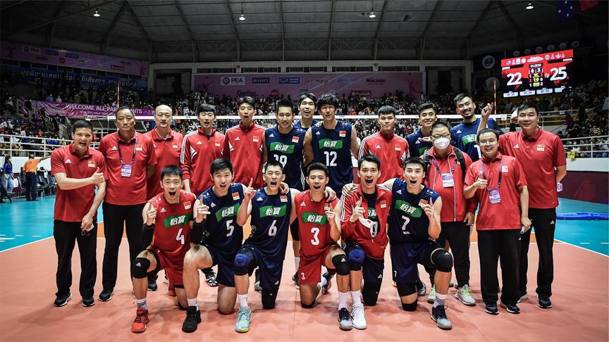 全场回放:2022男排亚洲杯决赛 中国男排3-0日本男排