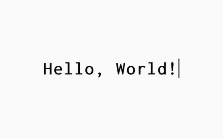 「Hello World-你好世界」“无论多少次,我们将会在世界的尽头再会 ” ...