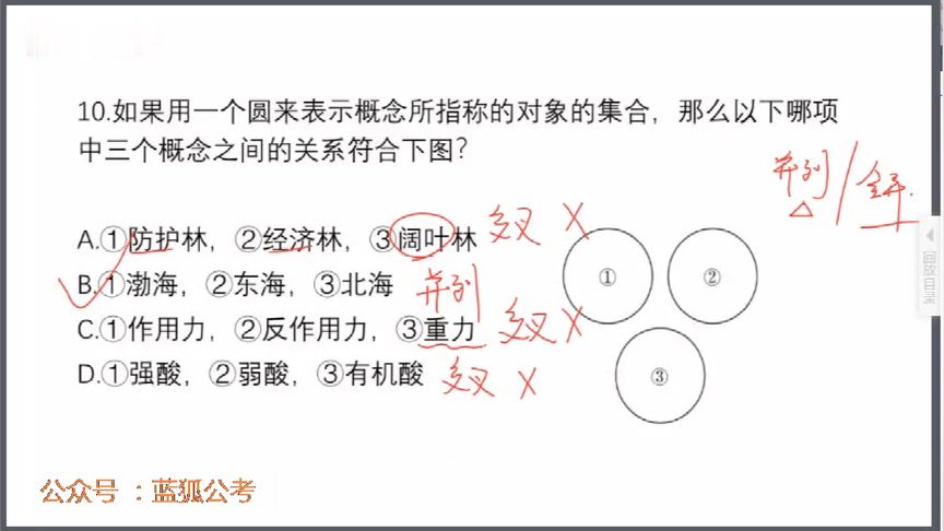 6事业单位考试D-题海实战-判断推理-类比推理实战2