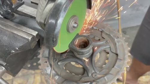 报废自行车改造成电动车,真是高手在民间