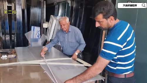 努尔巴赫新买的厨房玻璃门,安装过程竟暗藏玄机!